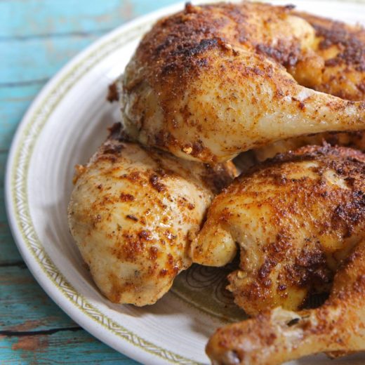 Lemon Hot Salt Chicken Recipe- Spicy Smokey Roasted Chicken