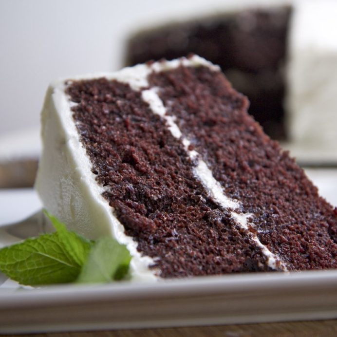 BEST Devil's Food Cake Recipe: Easy, Moist & Fluffy
