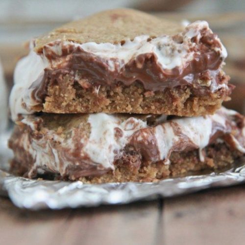 Gooey Baked Smores Bars Recipe (Step-By-Step Tutorial)