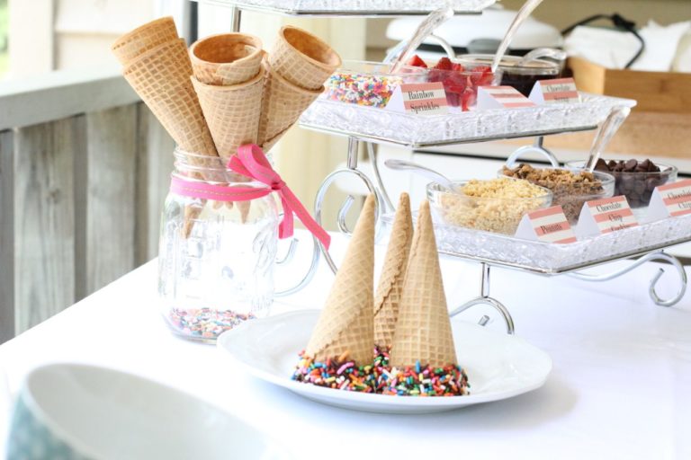 5 Steps To An Awesome Ice Cream Buffet - Divas Can Cook