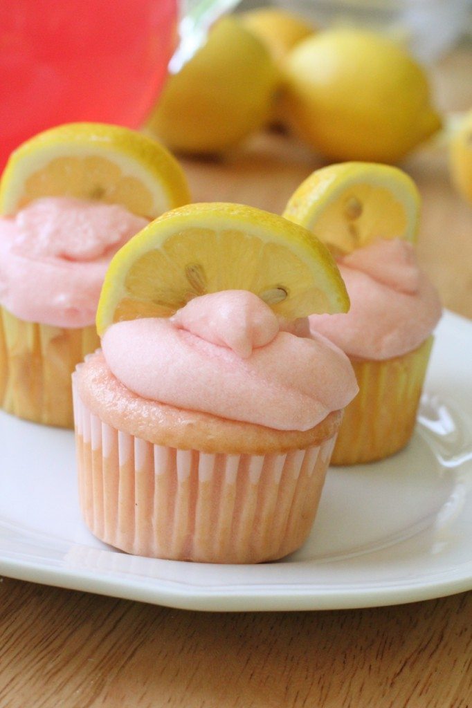 Pink Lemonade Cupcakes - Divas Can Cook