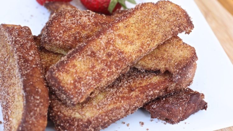 Cinnamon Sugar French Toast Sticks Recipe