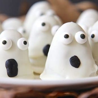 Halloween Oreo Ghost Truffles Recipe