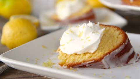 Real Southern Lemon Pound Cake Recipe