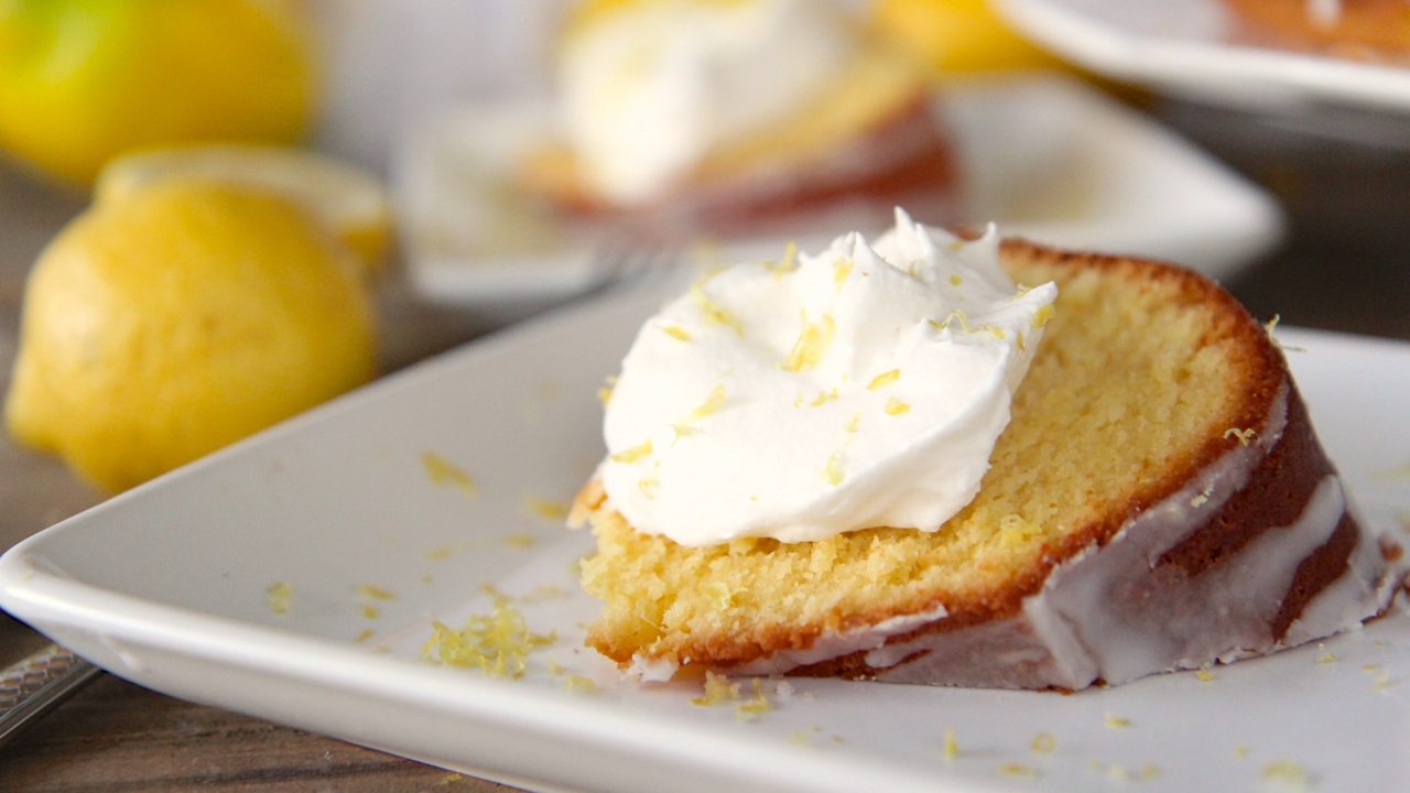Real Southern Lemon Pound Cake Recipe