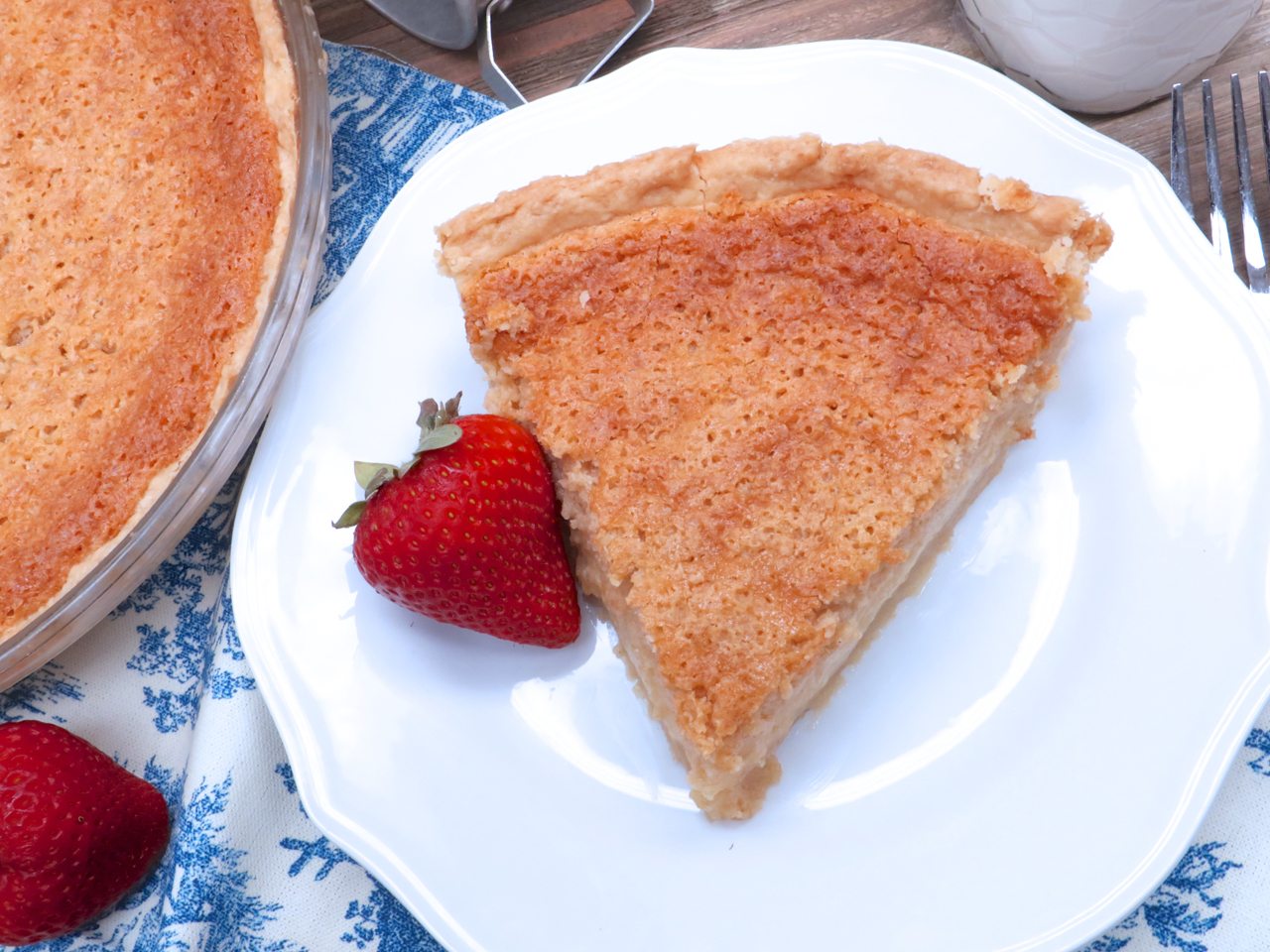 Old Fashioned Buttermilk Pie Recipe