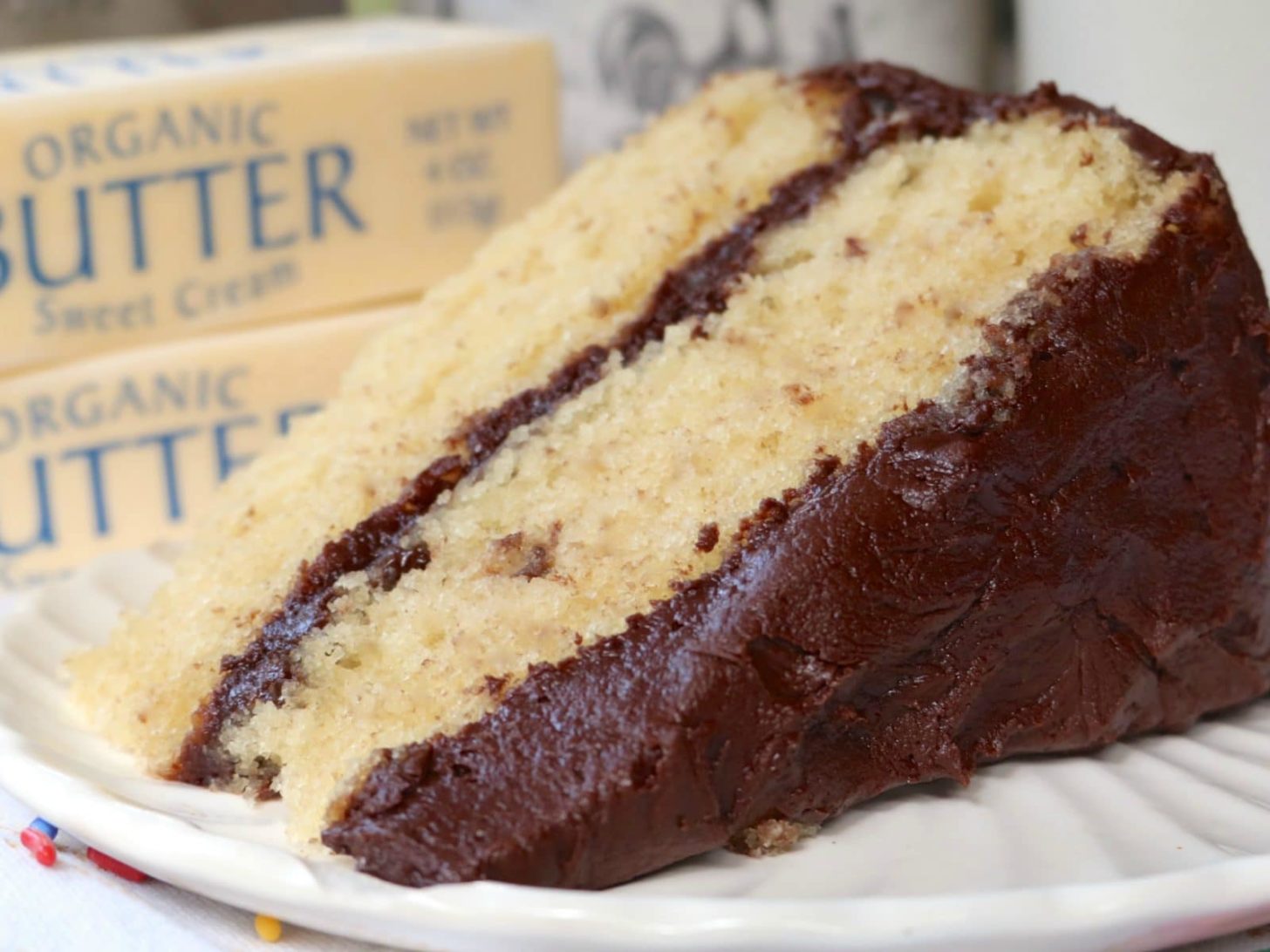 Homemade Yellow Cake Recipe - Moist and Buttery From Scratch