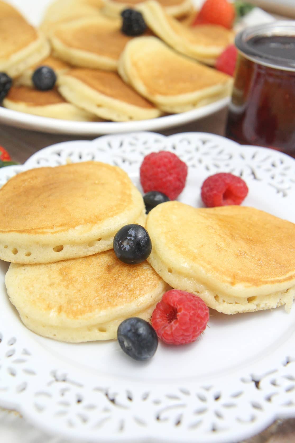 Buttermilk Silver Dollar Pancakes | BEST Recipe For Mini Pancakes