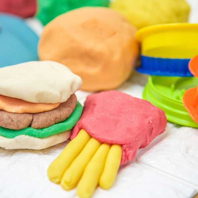 BEST Homemade Playdough Recipe- No-Cook, Small Batch