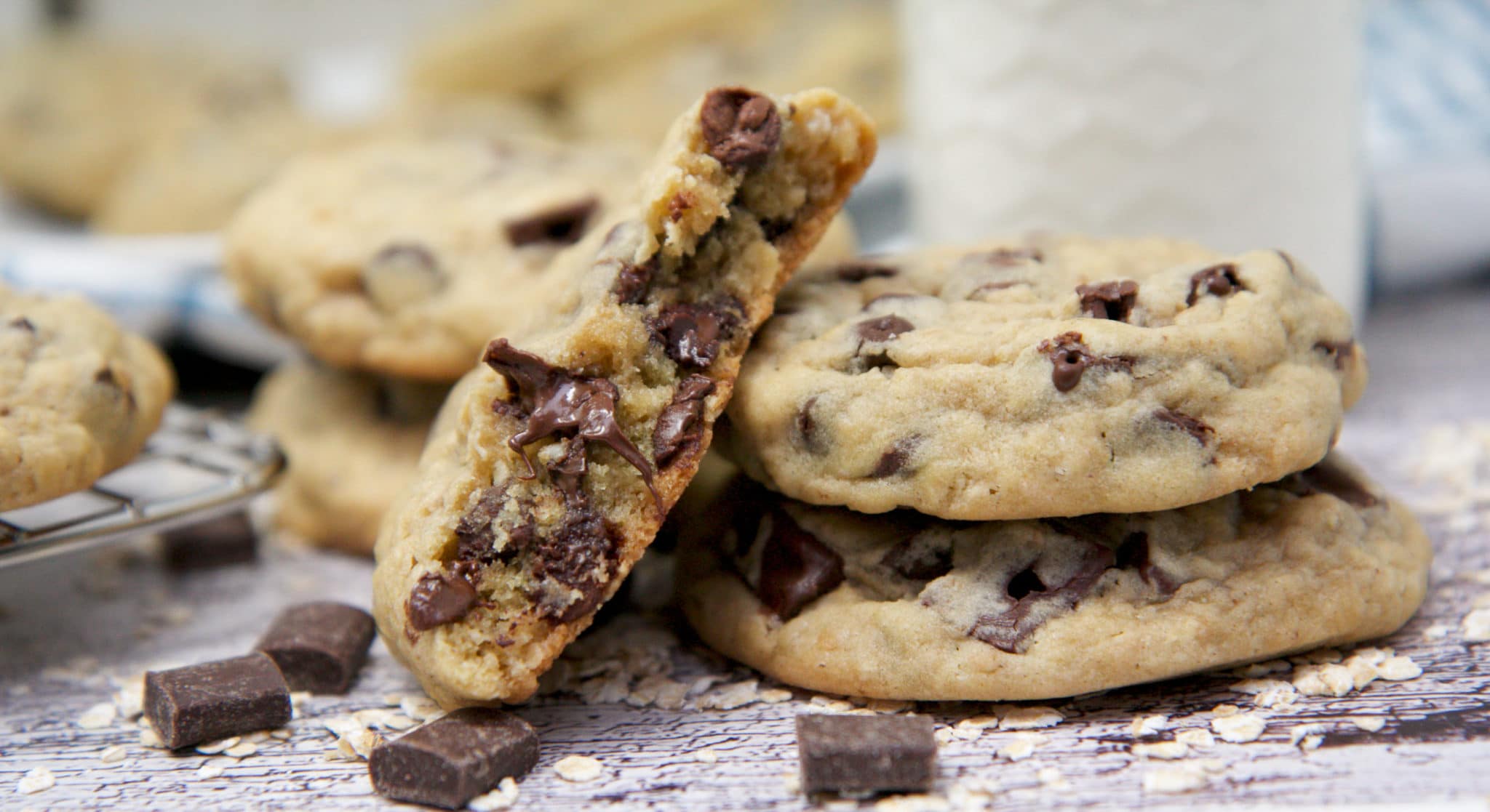 Best Chocolate Chip Cookies - THICK, CHEWY, HUGE!