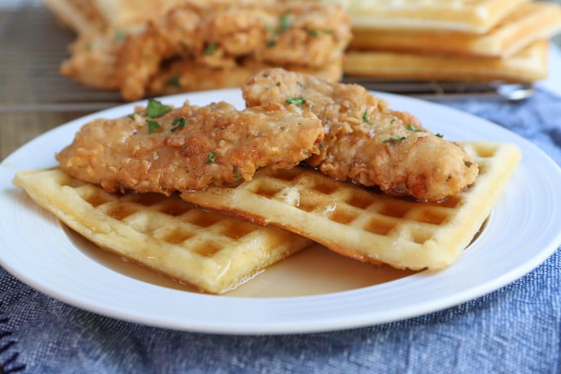 Chicken and Waffles - Easy, Southern Recipe