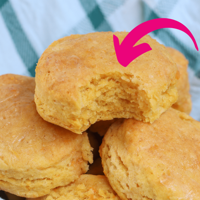 Sweet Potato Biscuits ~ Like Fluffy Clouds!