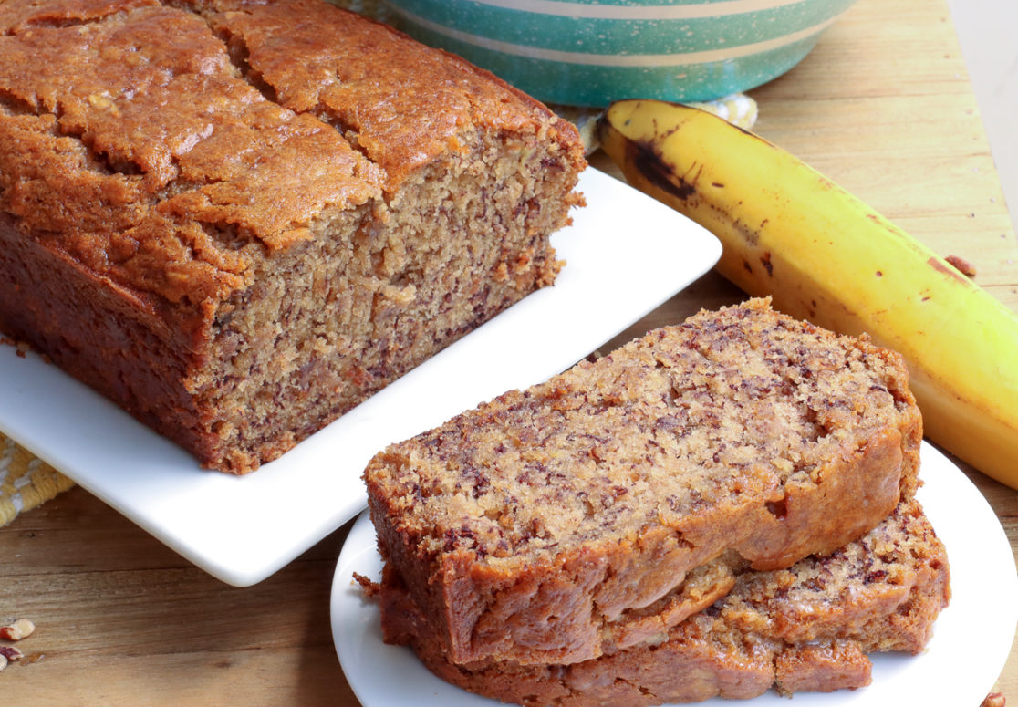 Vegan Banana Bread The Best Moist Fluffy Recipe 1 Bowl Recipe