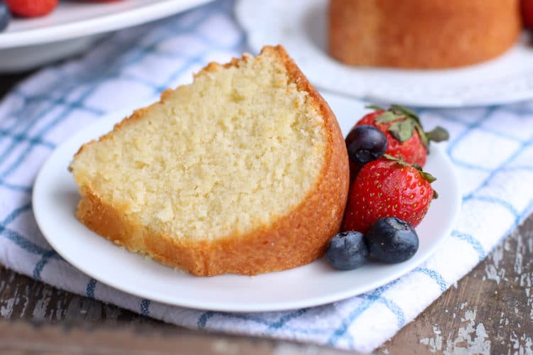 The BEST Pound Cake Recipe in the South