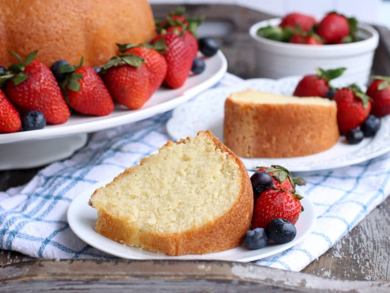 The BEST Pound Cake Recipe in the South