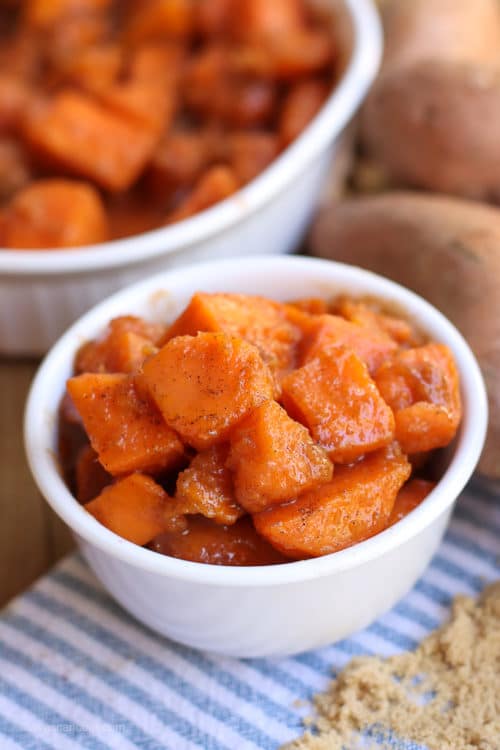 Caramel Candied Yams Recipe- The Glaze is EVERYTHING!