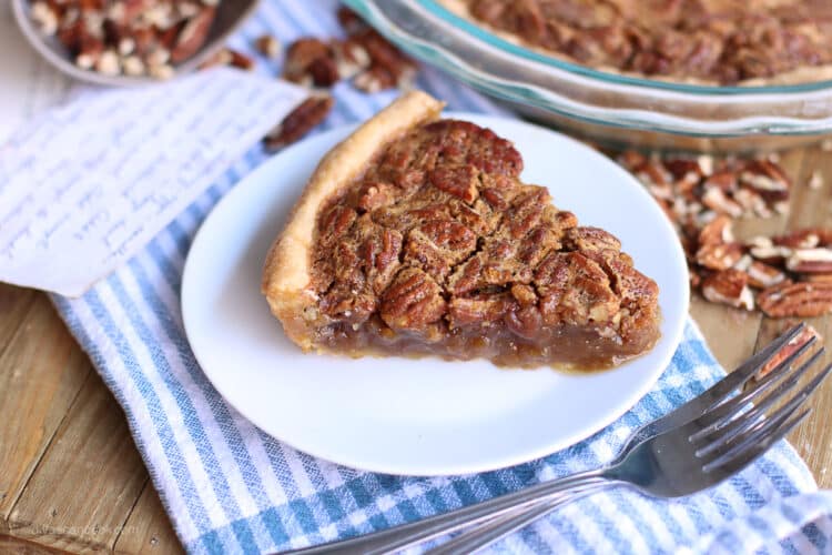 Old School Pecan Pie Recipe- The Secret Tip For Best Pecan Pie