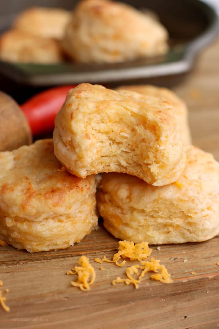 Buttermilk Cheese Biscuits - Fluffy, Tender, Best Recipe!