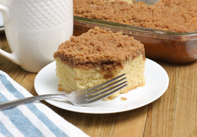 Perfect Coffee Cake Recipe w/ Cinnamon Streusel From-Scatch