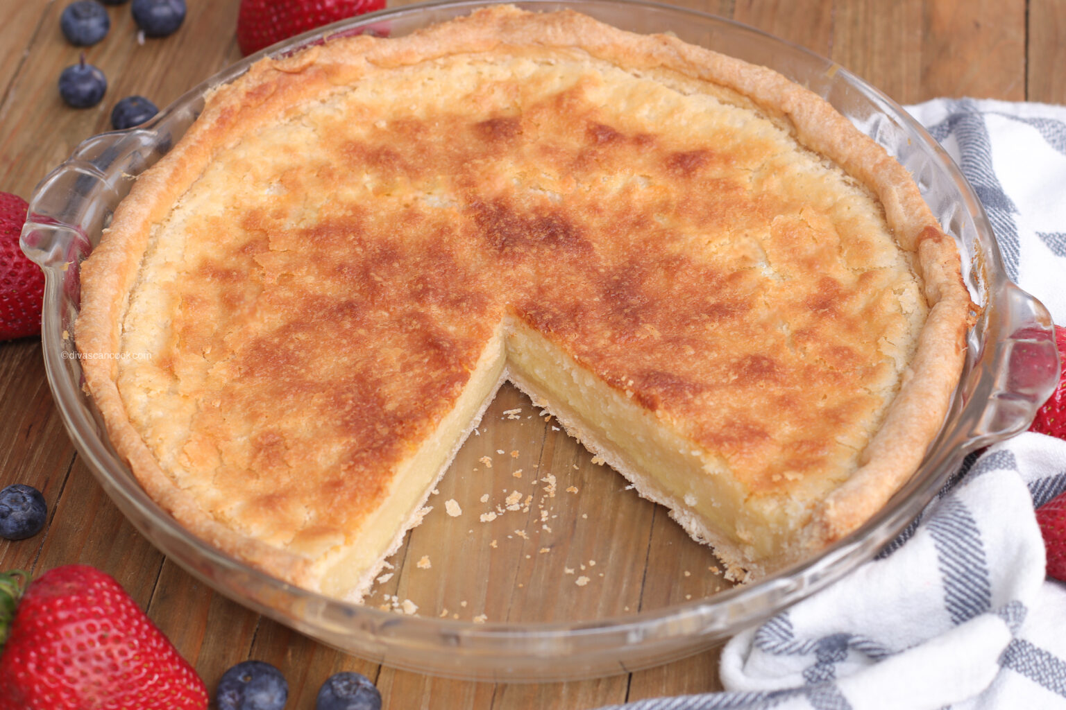 The BEST Buttermilk Pie Recipe - So Creamy & Rich