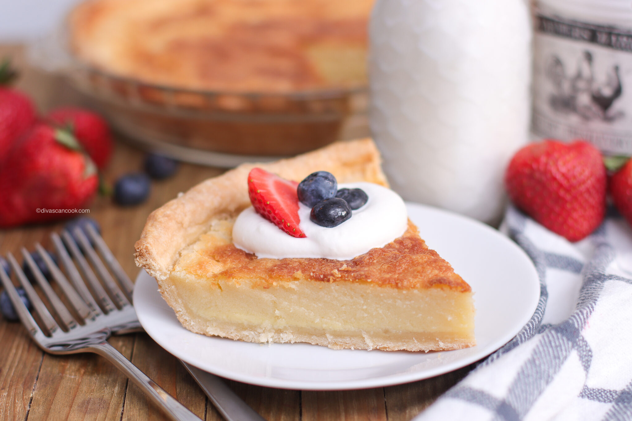The BEST Buttermilk Pie Recipe - So Creamy & Rich