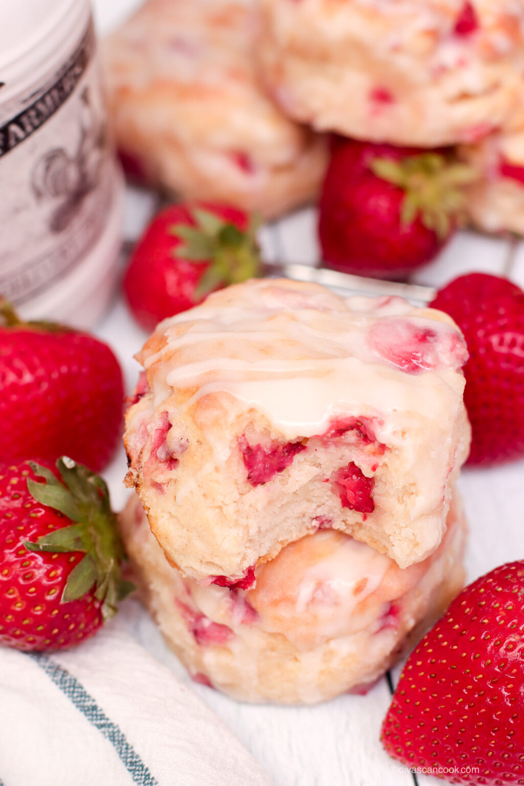 Fresh Strawberry Biscuits -(Better Than Popeyes) Secret Ingredient