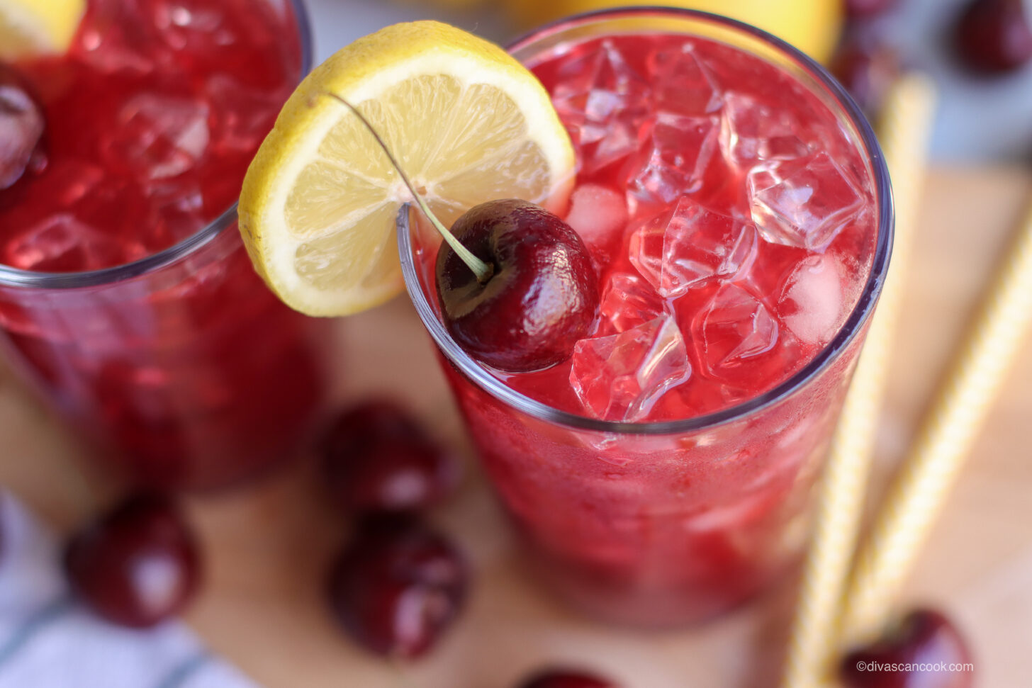 The BEST Cherry Lemonade Recipe - All-Natural