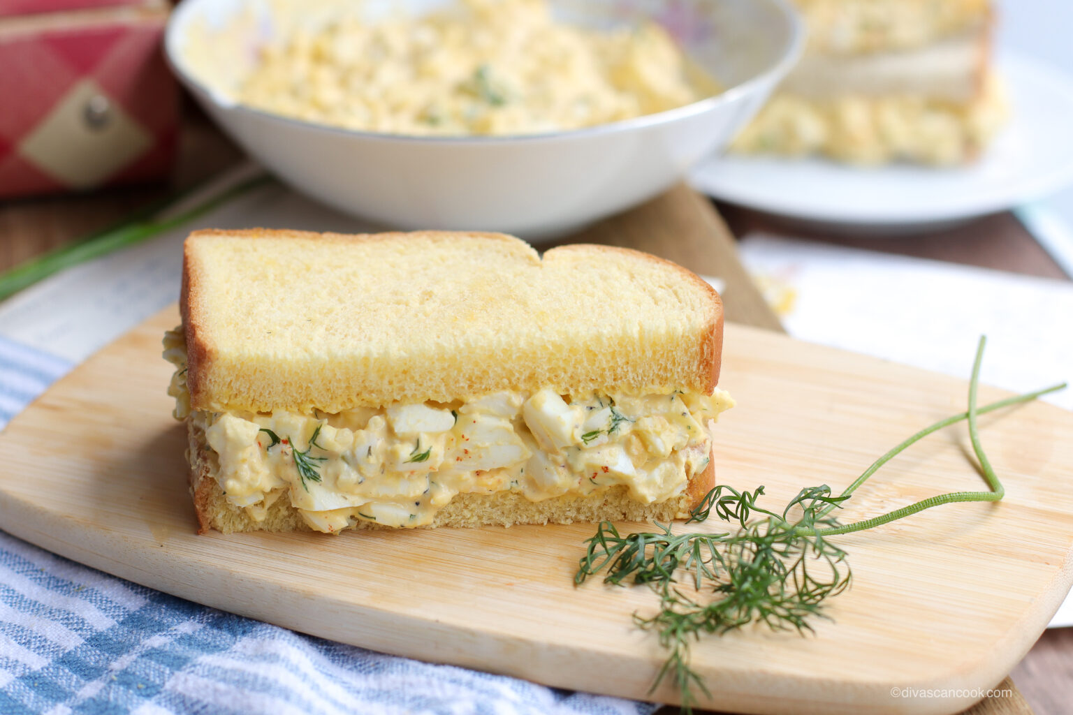 Grandma's Egg Salad Sandwich Recipe- Old-School Style.