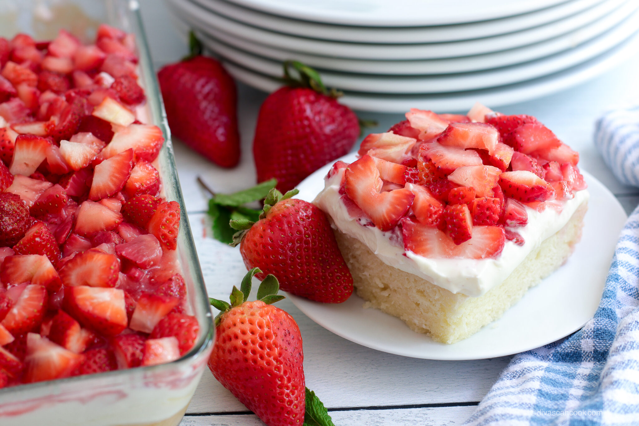 Strawberry Shortcake Cake - The BEST Recipe