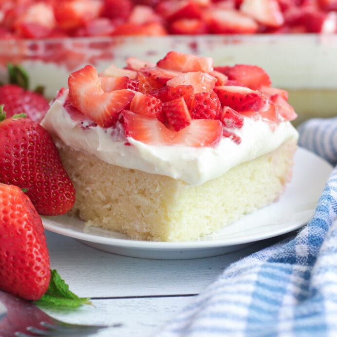 Strawberry Shortcake Cake - The BEST Recipe