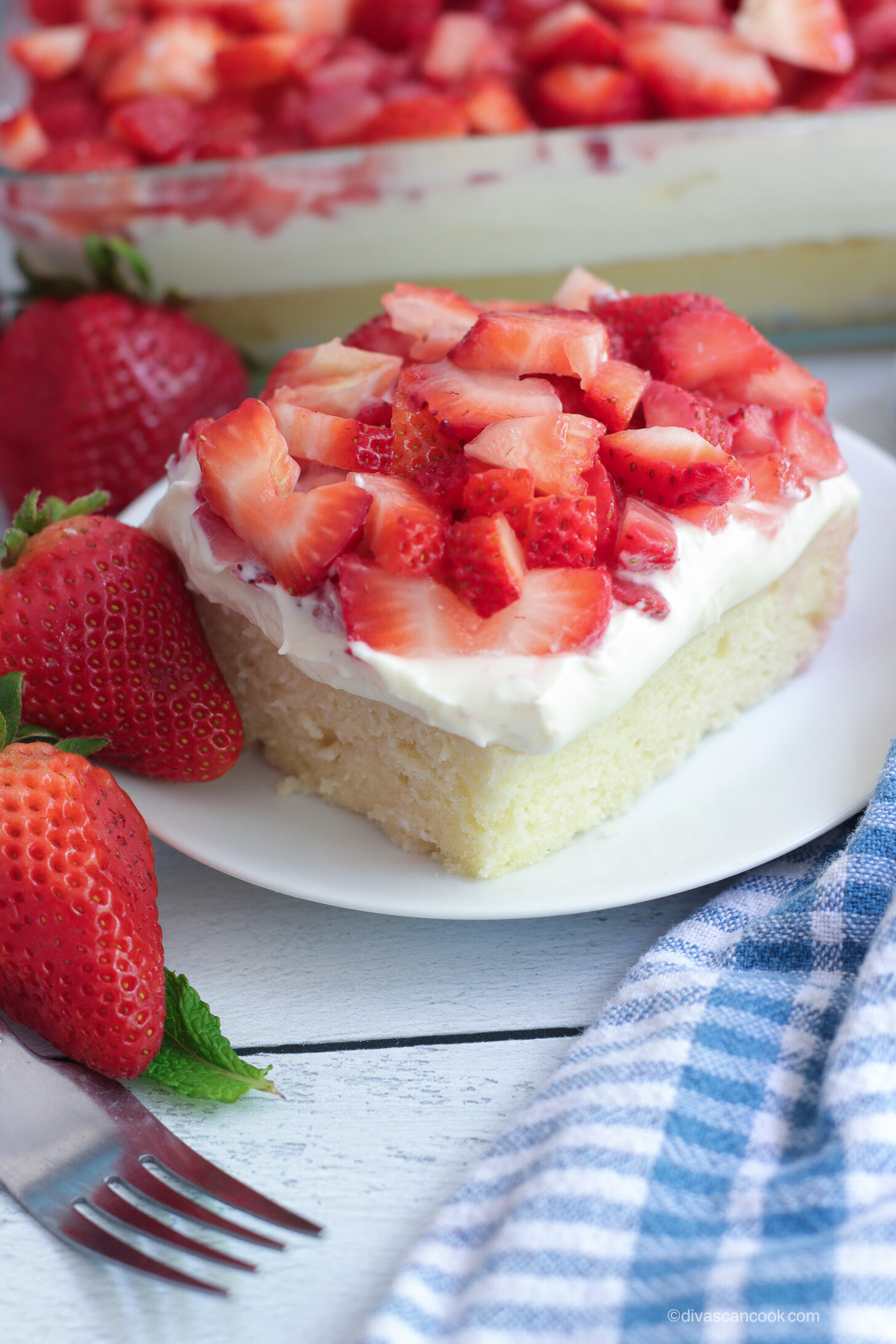 Strawberry Shortcake Cake - The BEST Recipe